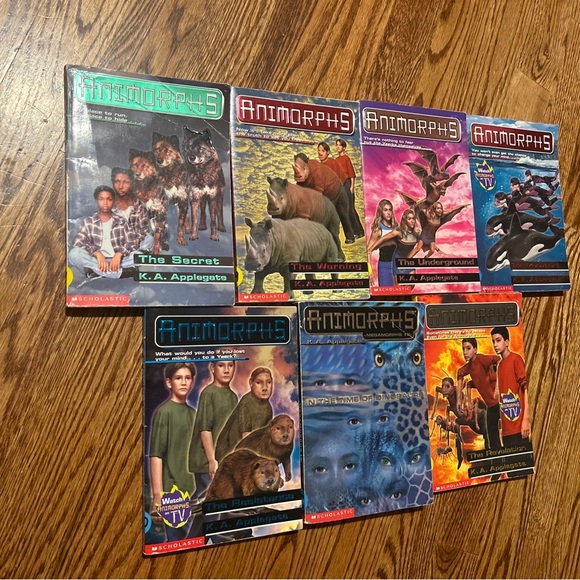 K.A. Applegate | Toys | Animorphs Book Lot Of 7 Ka Applegate | Poshmark